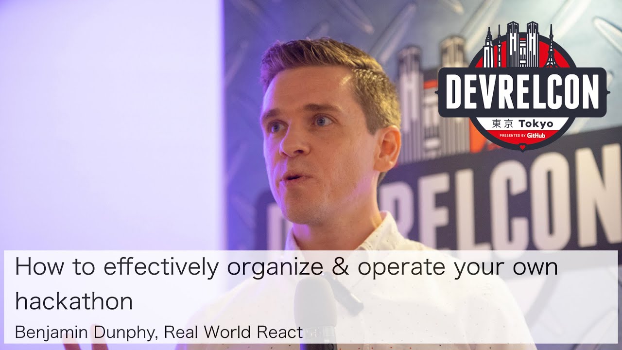 How to effectively organize & operate your own hackathon by Benjamin ...