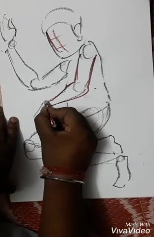 Human figure line Drawing - YouTube