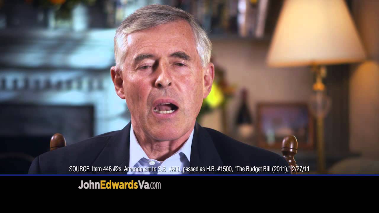 Senator John S. Edwards 'Priorities' - YouTube