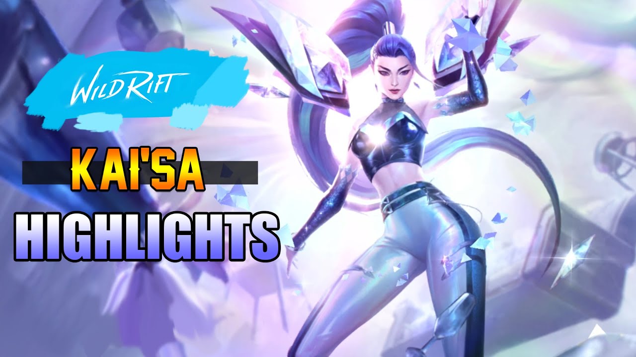 KAI'SA KDA HIGLIGHTS - WILD RIFT - YouTube