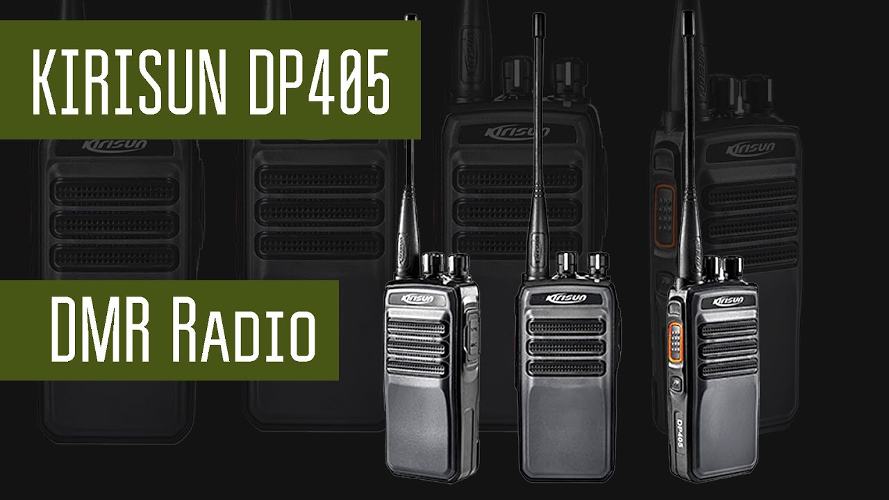 Kirisun DP405 - DMR и аналог, шифрование, вскрытие, измерение мощности ...