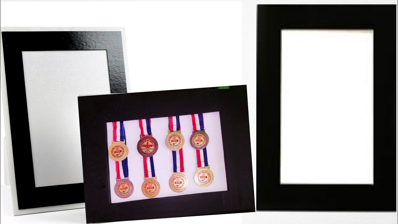 How to Easy make beautiful frame for medal 🏅 .handmade cardboard medal ...