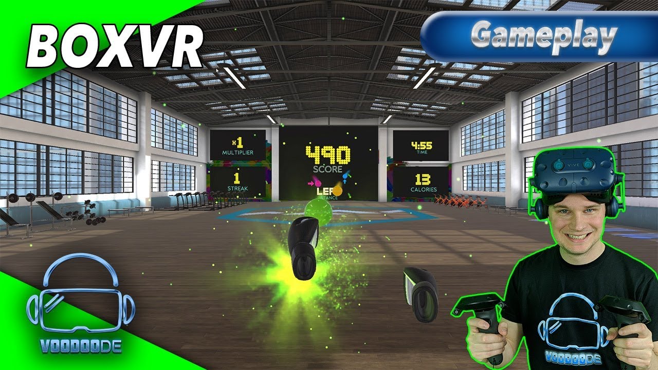 BOXVR - VR Workout vom Feinsten! [Let's Play][Gameplay][German][HTC Vive Pro][Virtual Reality ...