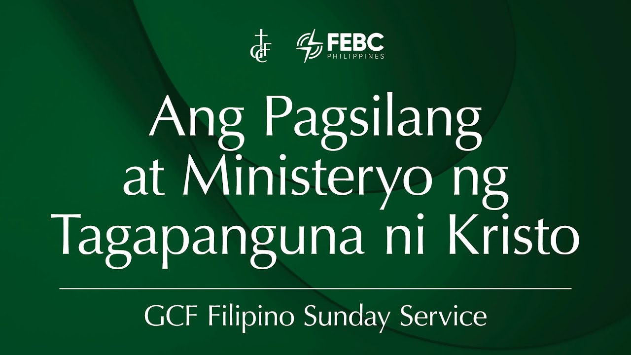 GCF Tagalog Service | December 25, 2022 - YouTube