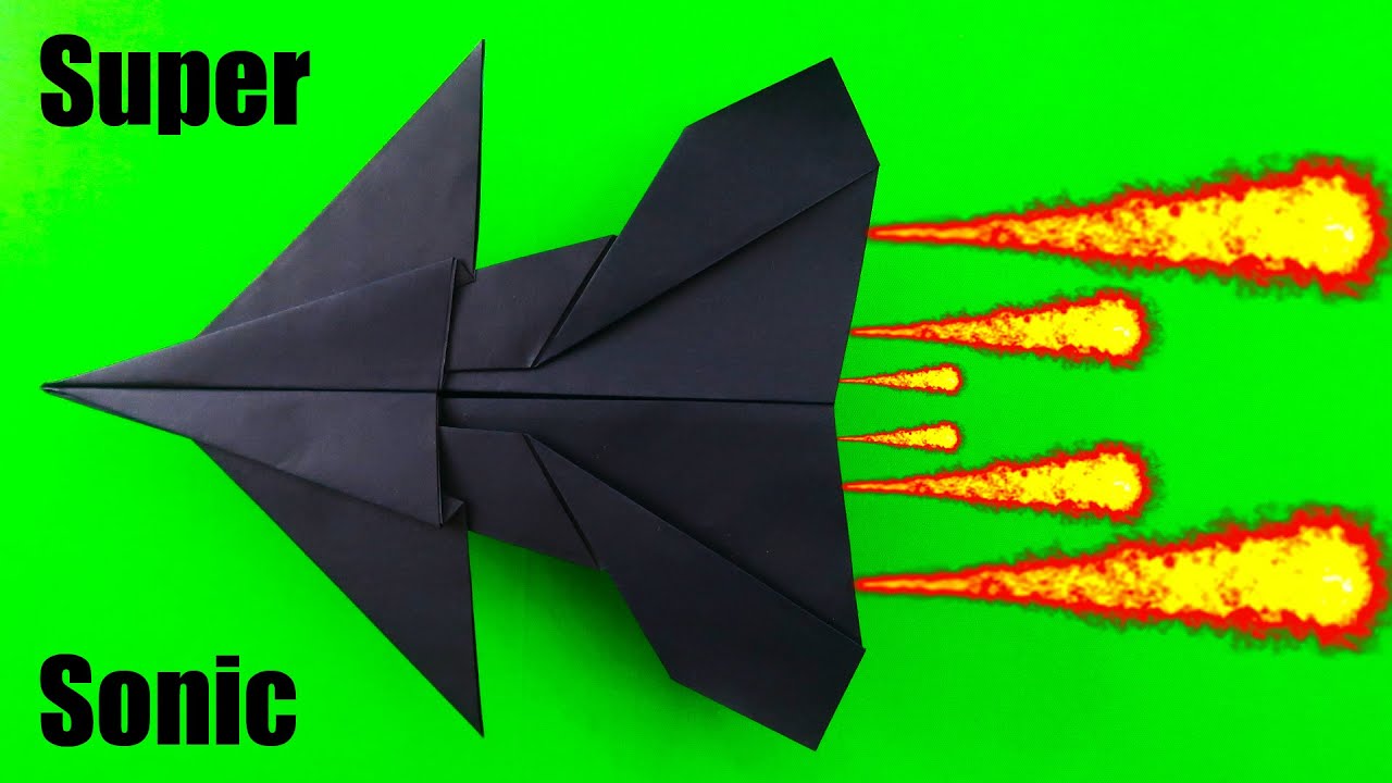 New EASY Paper PLANE that FLY FAR || BEST Paper Airplanes || SUPER ...