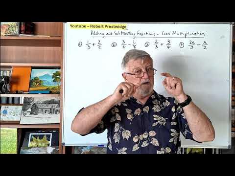 Adding and Subtracting Fractions the Easy Way and Harder Algebraic Cases - YouTube