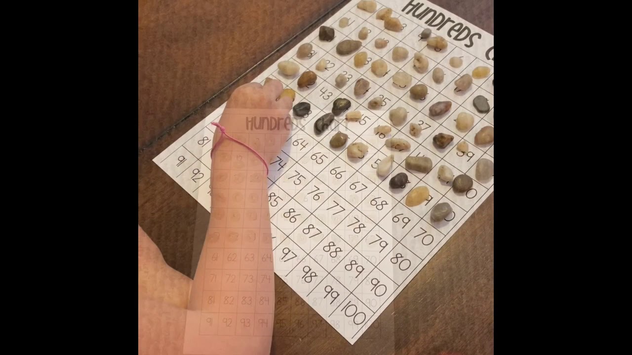 Hundreds chart - YouTube