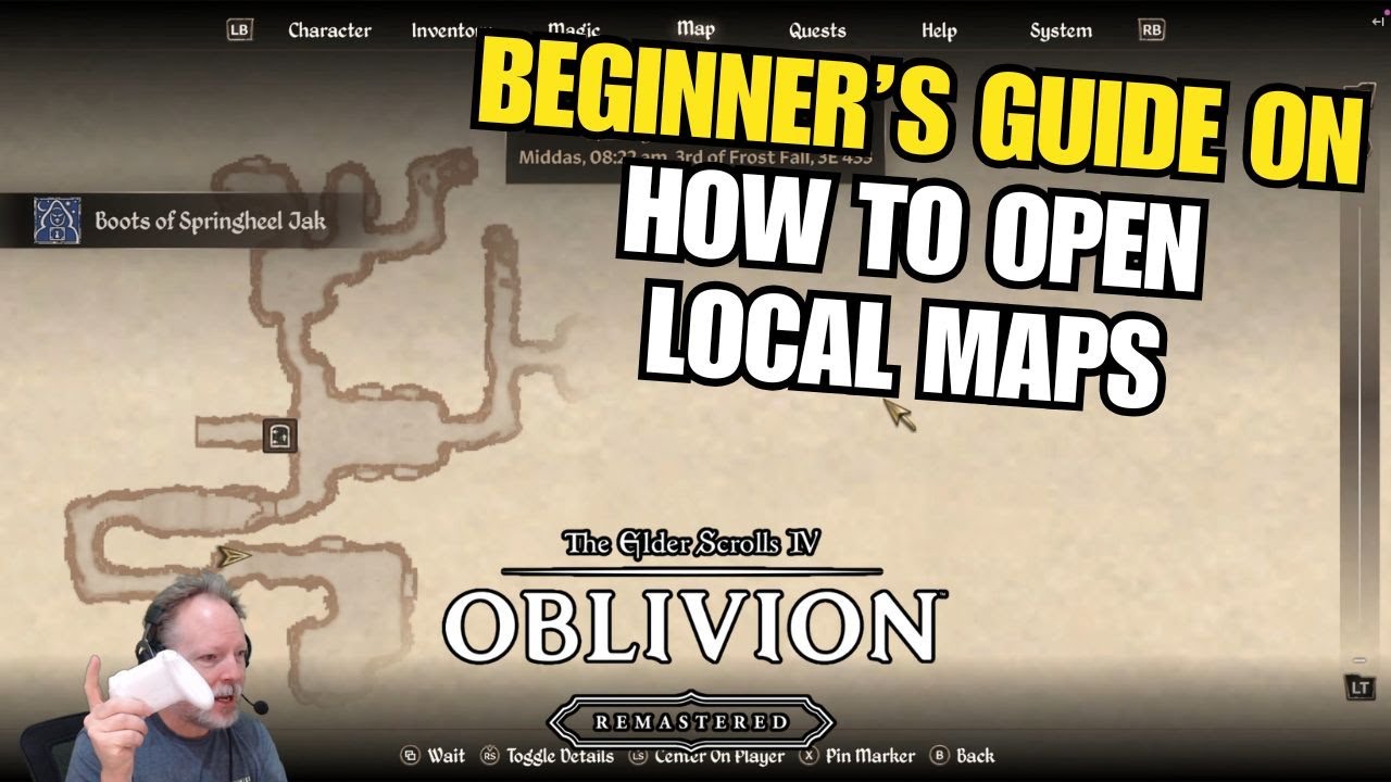 How To Open Local Maps In The Elder Scrolls Online IV: Oblivion ...