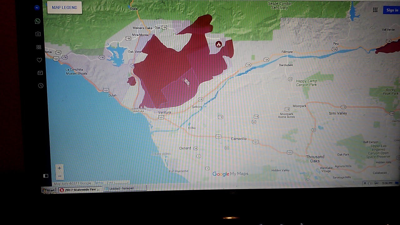 Update #3 on Los Angeles Fire - Thomas - Rye - Creek - Skirball - YouTube