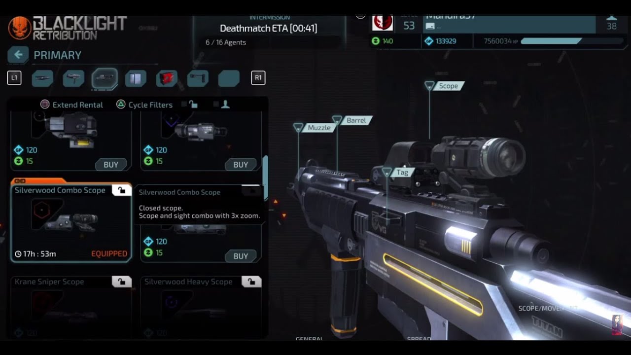 Blacklight Retribution BOLT ACTION RIFLE - YouTube