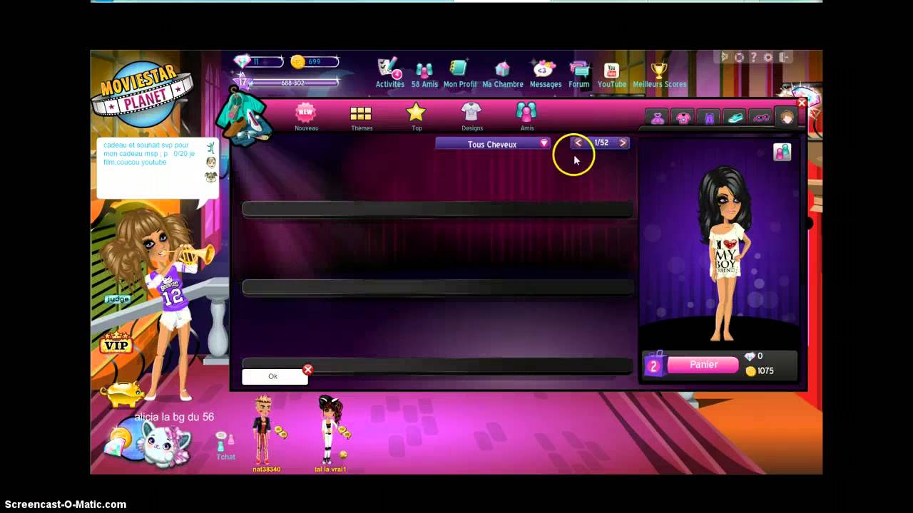 moviestarplanet:2 eme look msp (spécial saint valentin) - YouTube