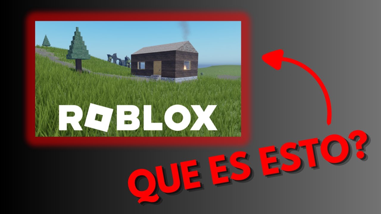 Que ES el STARTER PLACE de ROBLOX - YouTube