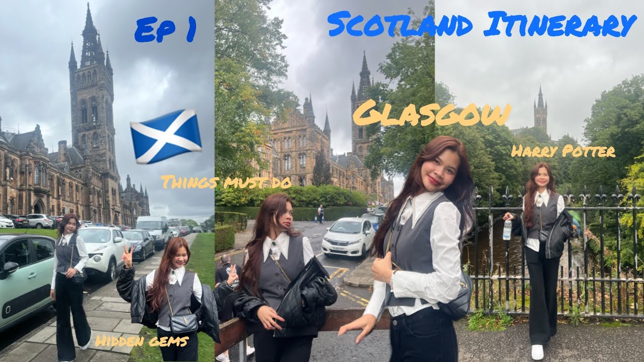 Scotland Vlog Ep1|Glasgow itinerary| - YouTube