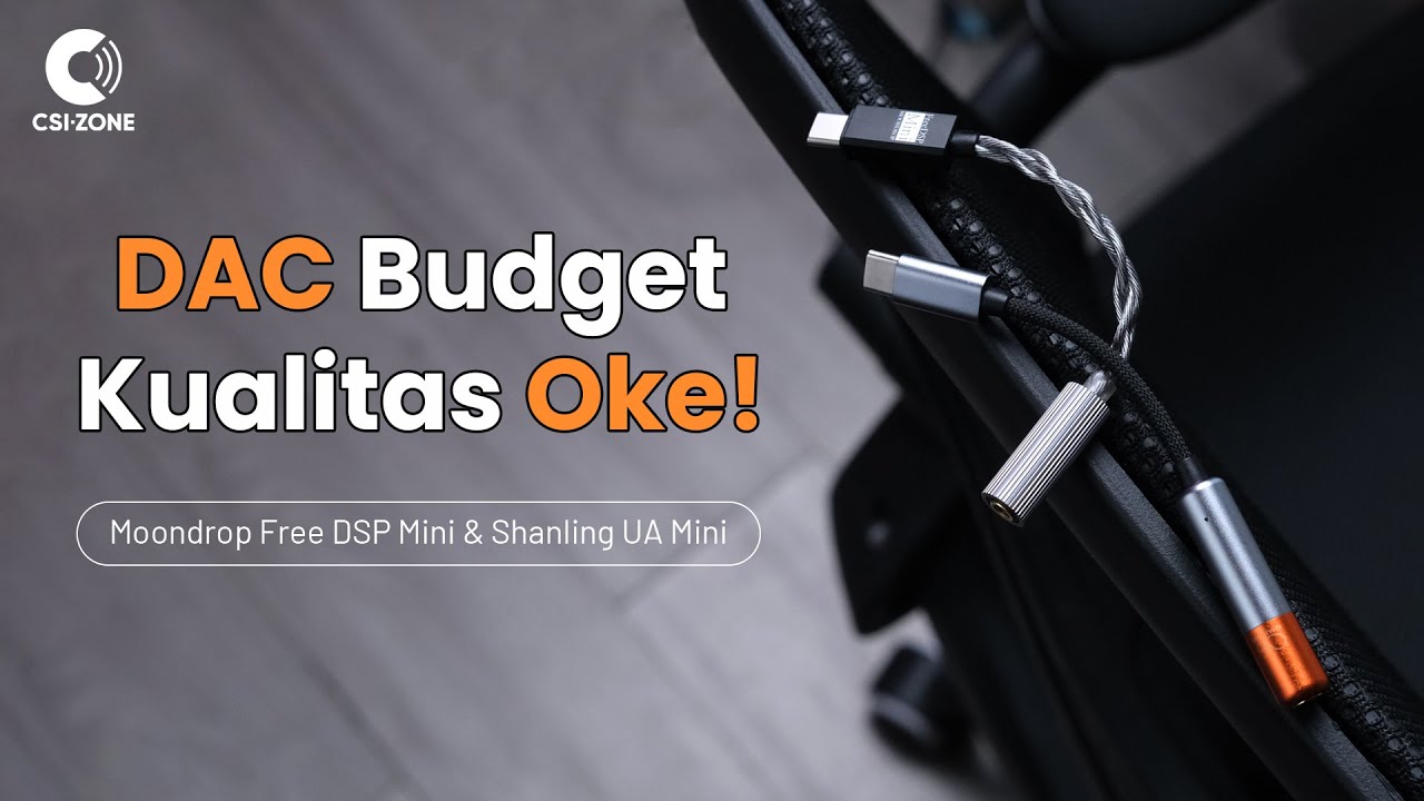 Battle DAC 600 Ribuan! Moondrop Free DSP Mini & Shanling UA Mini - YouTube