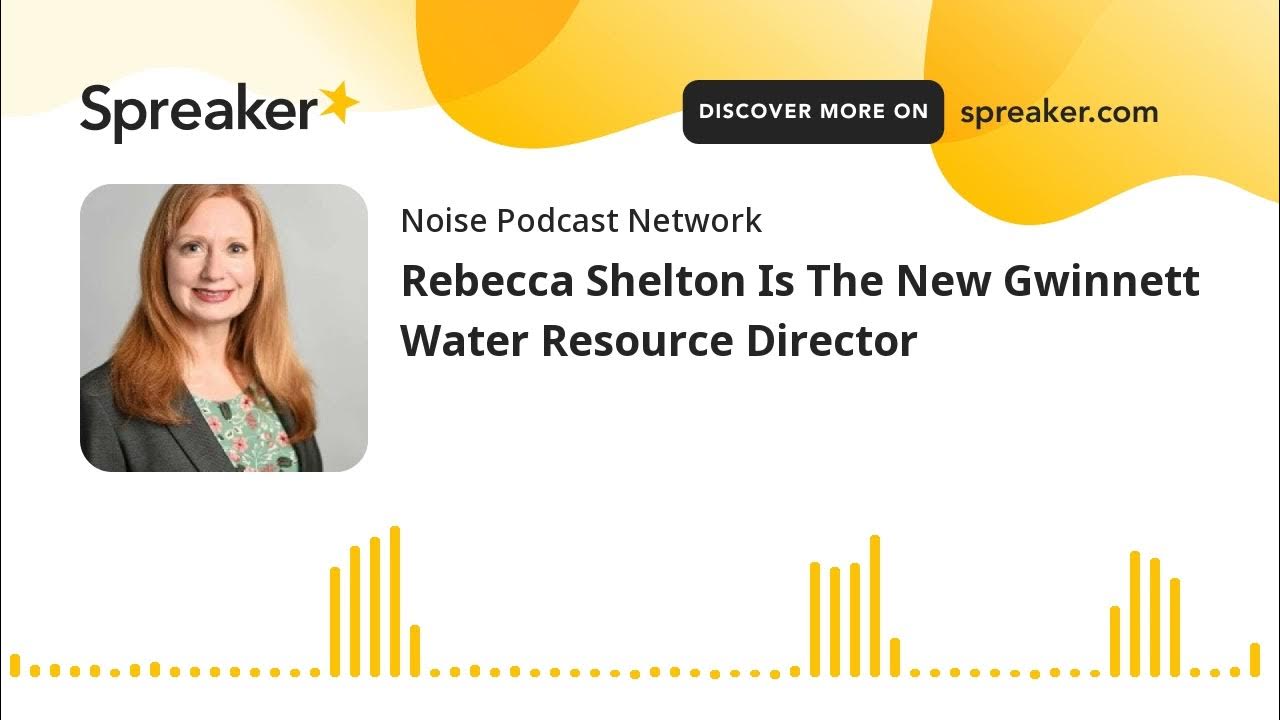 Rebecca Shelton Is The New Gwinnett Water Resource Director - YouTube