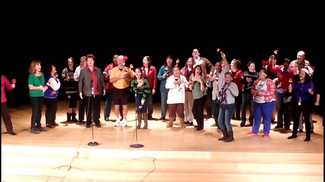 Talent show at MD. Fox school/ feliz navidad - YouTube