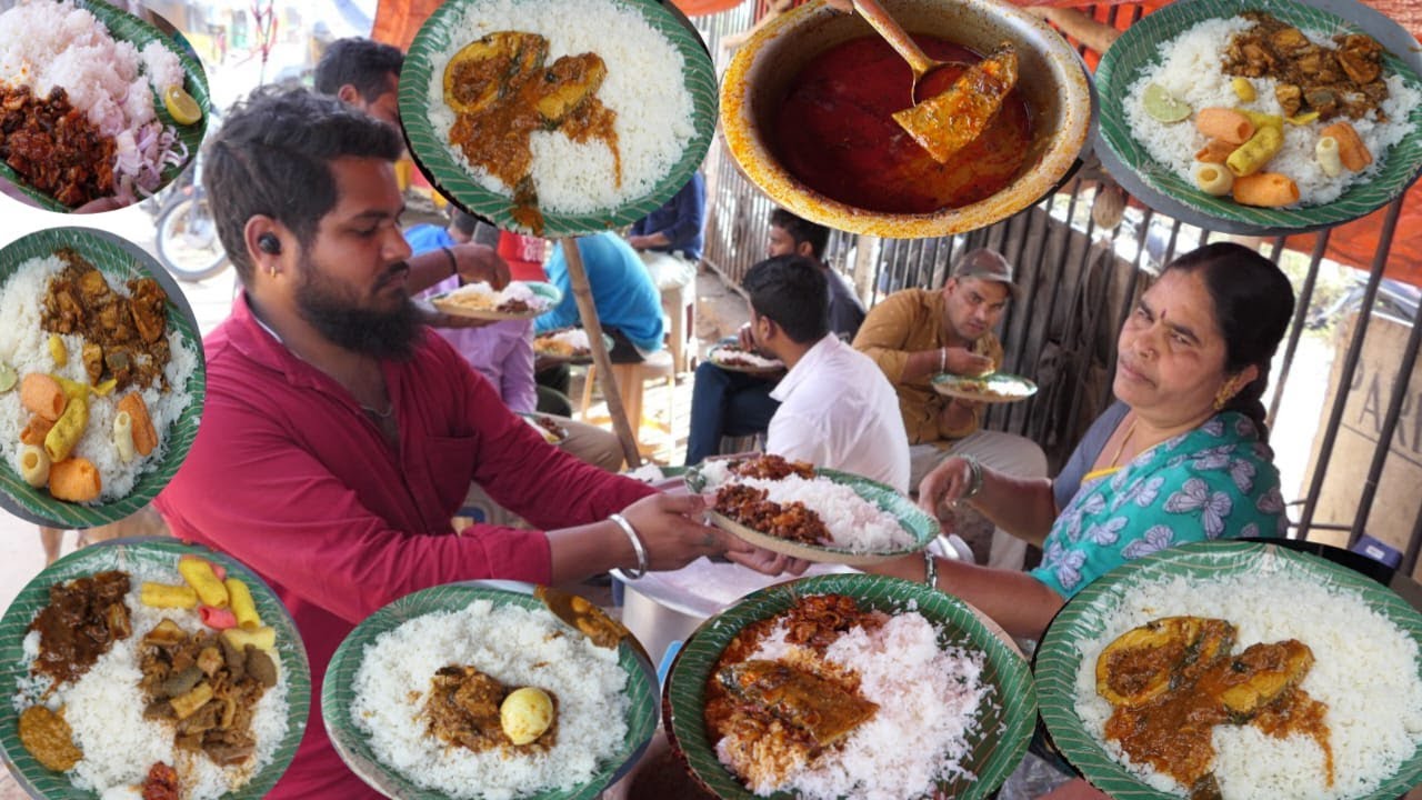 Happy to Serve You | Cheapest Roadside Unlimited Meals | #StreetFood ...