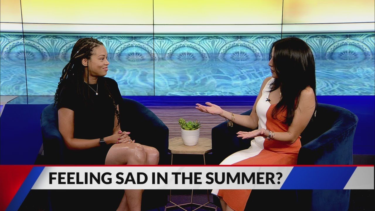 Feeling sad in the summer? Here's how to cope - YouTube