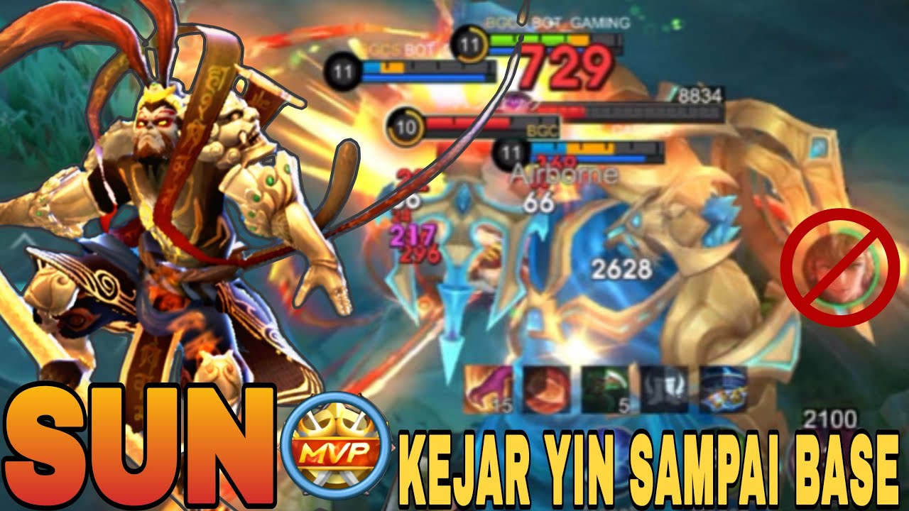 GAMEPLAY SUN VS FANNY‼️Tips Jago main Sun - New Build Top 1 Global Sun ...