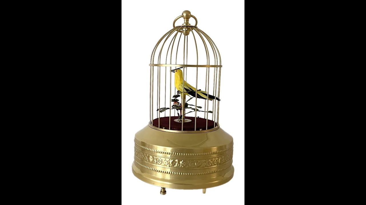 Singing Bird Cage Music Box #766 Available at: www ...