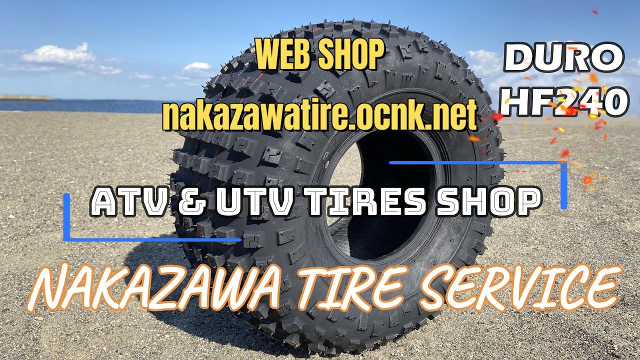 DURO HF240 22×11-8 Nakazawa Tire Service - YouTube