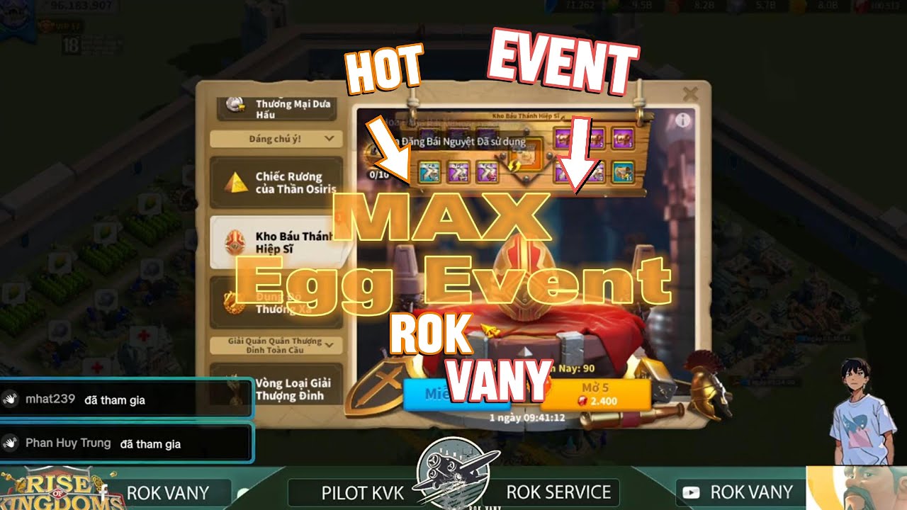 Max Egg Event before Pass 4 fight KD 3372 - YouTube