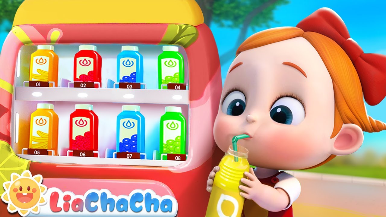 Amazing Juice Vending Machine | Color Song | Learn Colors | Kids Songs ...