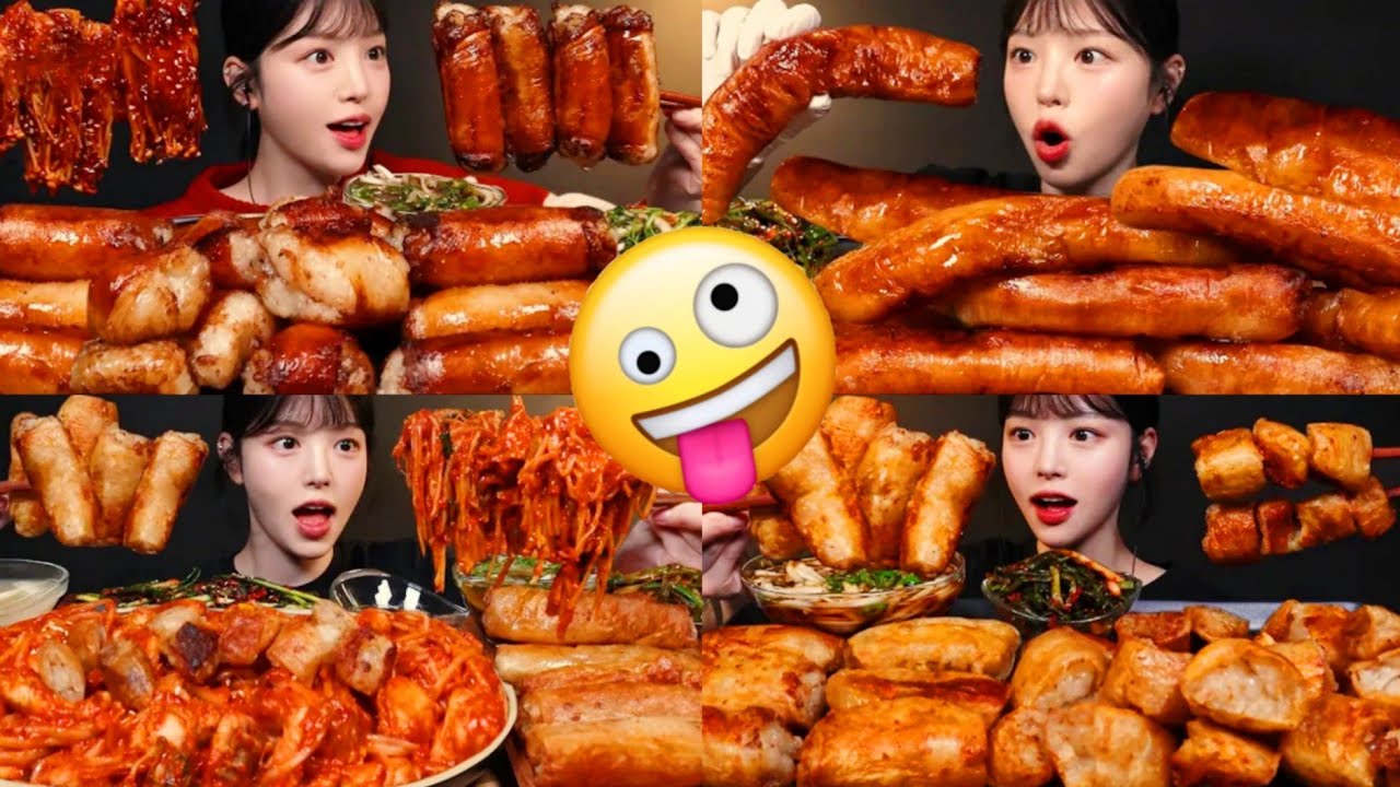 EAT WITH BOKI MUKBANG DAECHANG COMPILATION * BEEF INTESTINES EATING ...