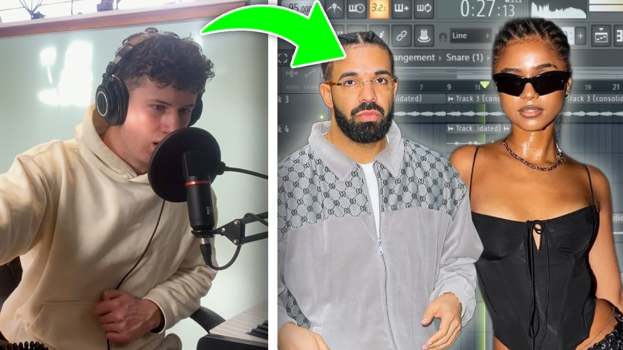 Cooking Up A SUMMER Sample & Beat For TYLA & DRAKE! - YouTube