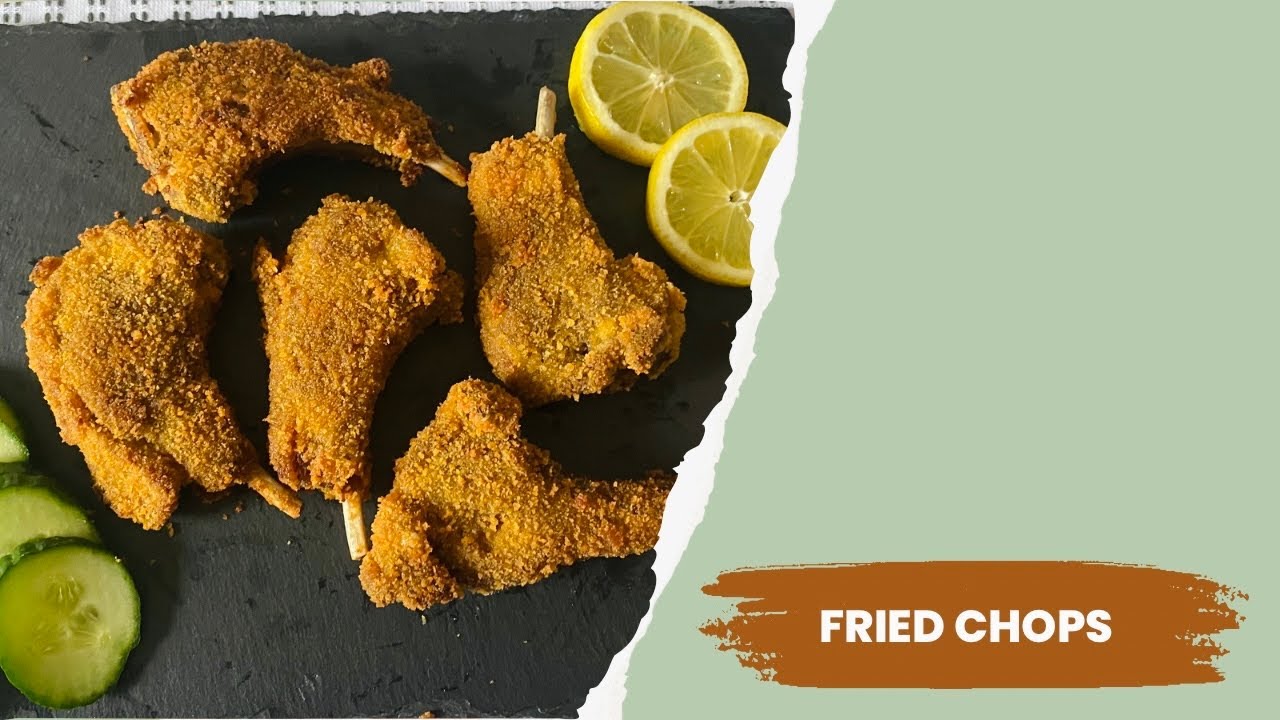 FRIED CHOPS || FRIED LAMB CHOPS - YouTube