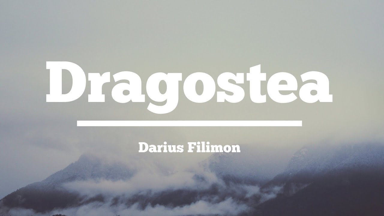 Darius Filimon - Dragostea - YouTube