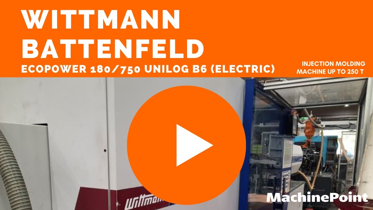 WITTMANN BATTENFELD Ecopower 180/750 UniloG B6 (Electric) | BATTENFELD ...
