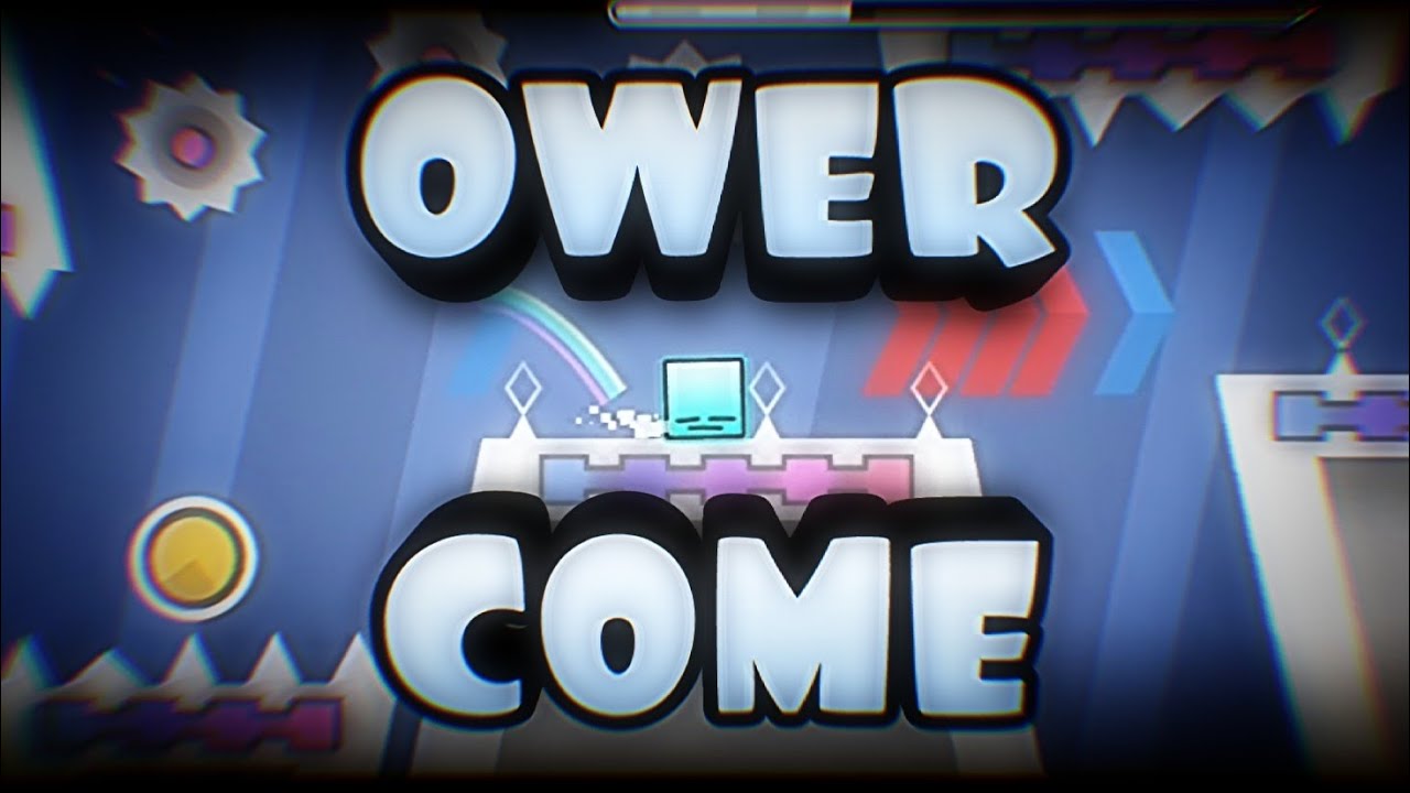 Geometry Dash "Overcome" by alden1204 (HARDER) GD 2.2 - YouTube
