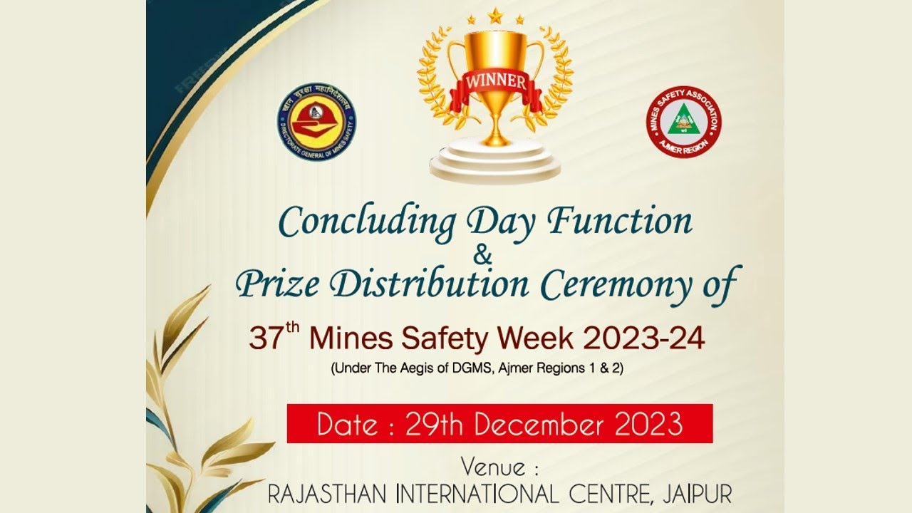 37th Mines Safety Week 2023-2024 - YouTube
