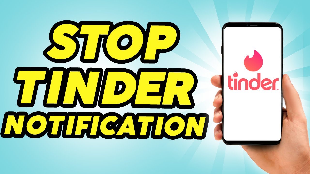 How to Stop Tinder Notifications Without Deleting the App - 2024 - YouTube