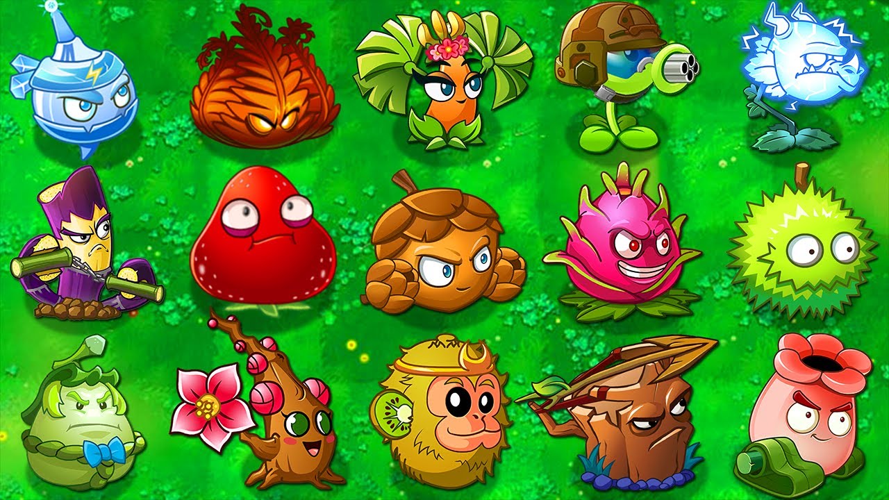 All Premium Plants vs Holo Head Zombie in Plants vs Zombies 2 - YouTube