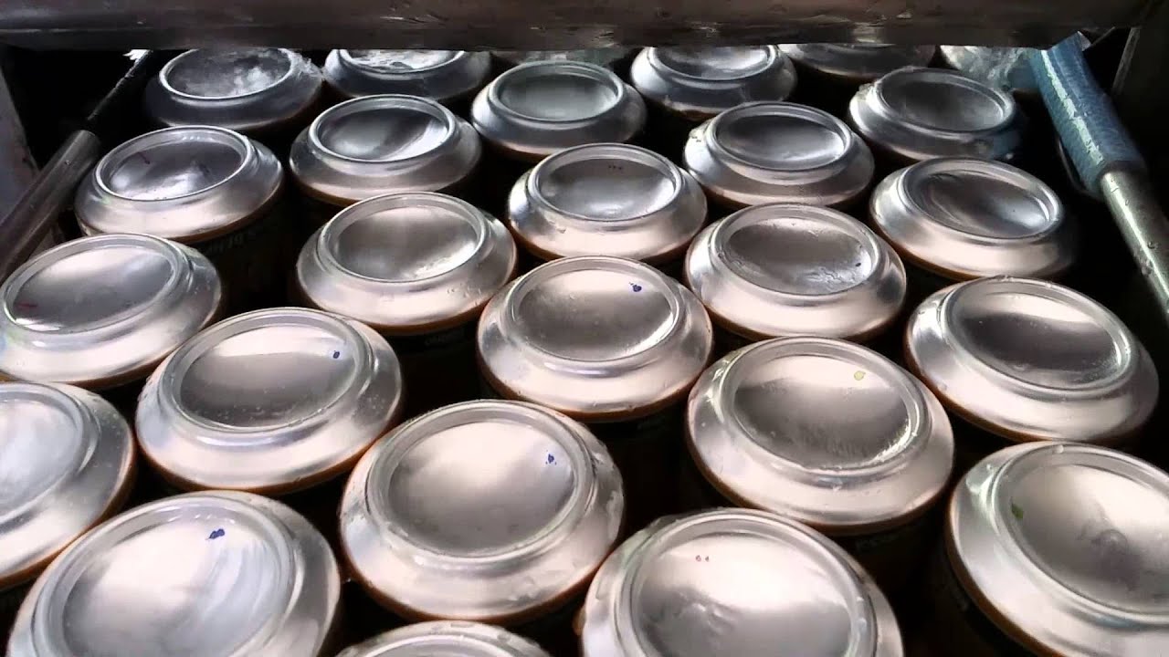 Aluminium Can Production Line - YouTube