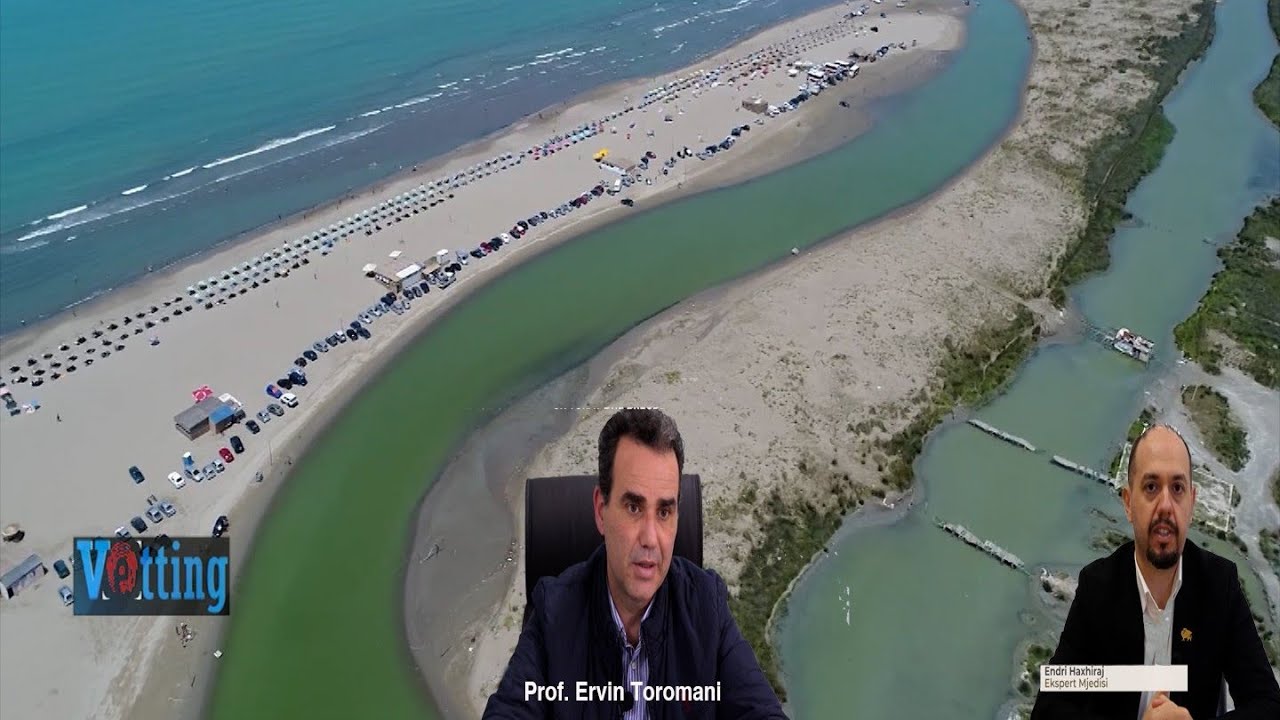 Durrës, deti përpin sipërfaqe të mëdha toke dhe zvogëlon plazhet - YouTube