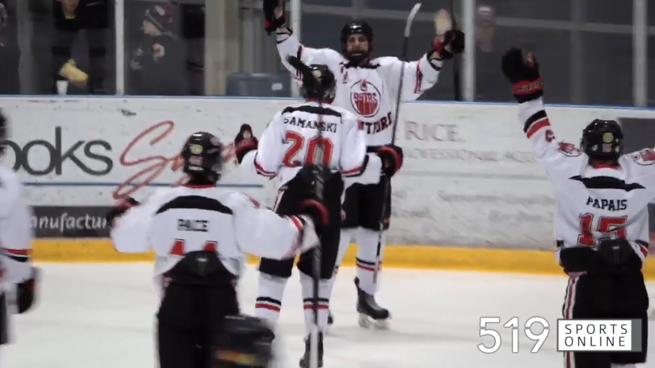 OJHL - Buffalo Jr. Sabres vs Brantford 99ers - YouTube