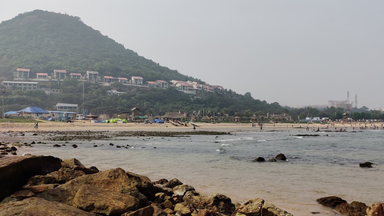 Scenic Rushikonda Beach - Visakhapatnam - YouTube