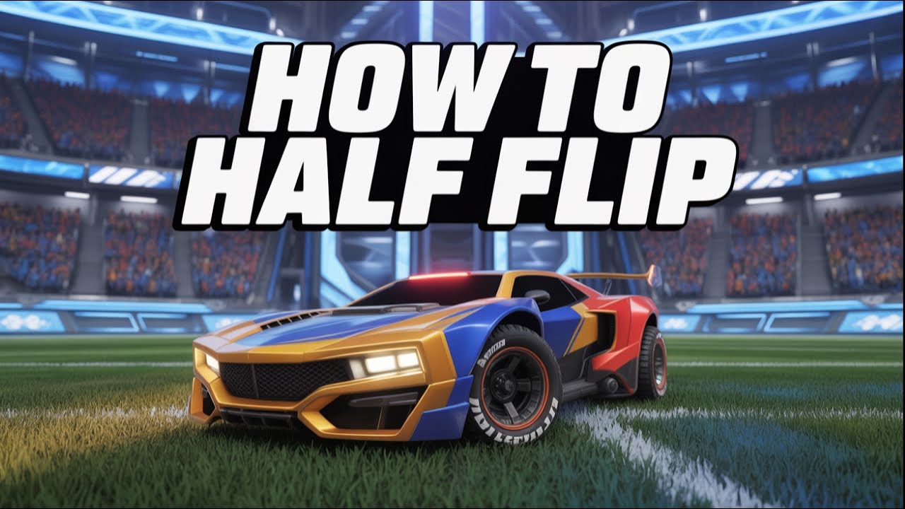 How to Half Flip in Rocket League? - YouTube