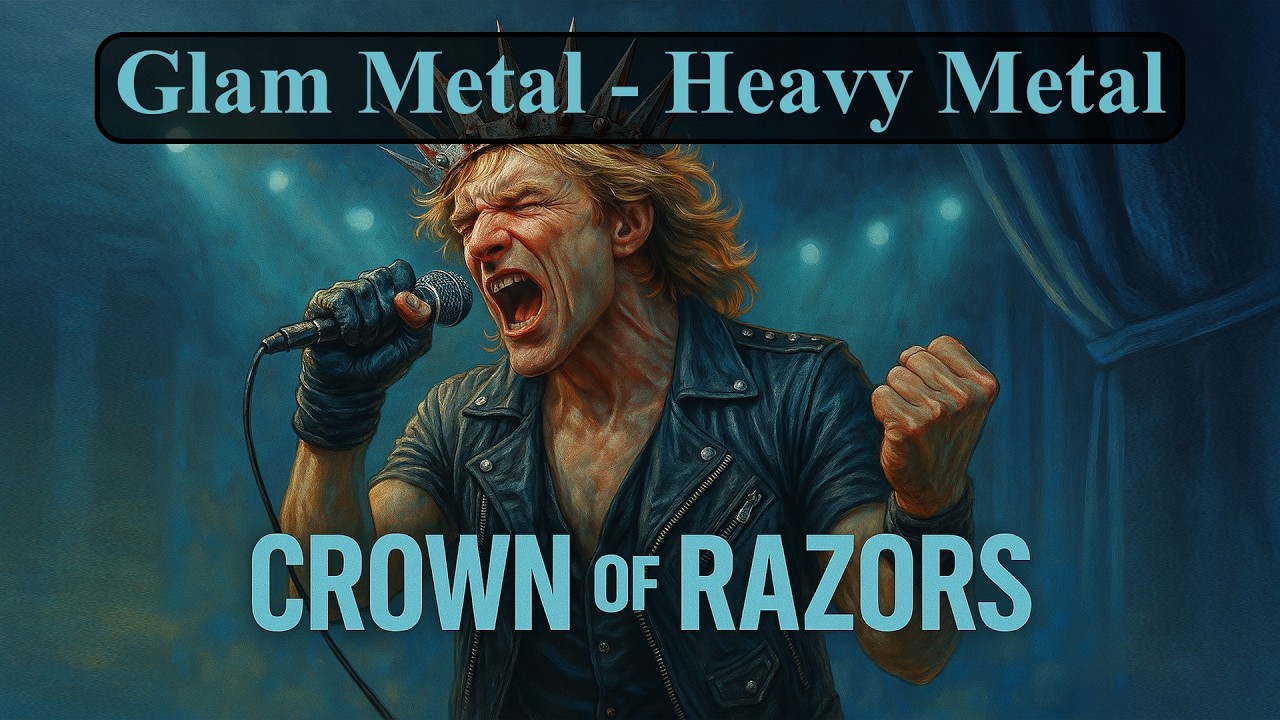 Crown of Razors - A Dark Glam Metal Tale of Obsession - YouTube