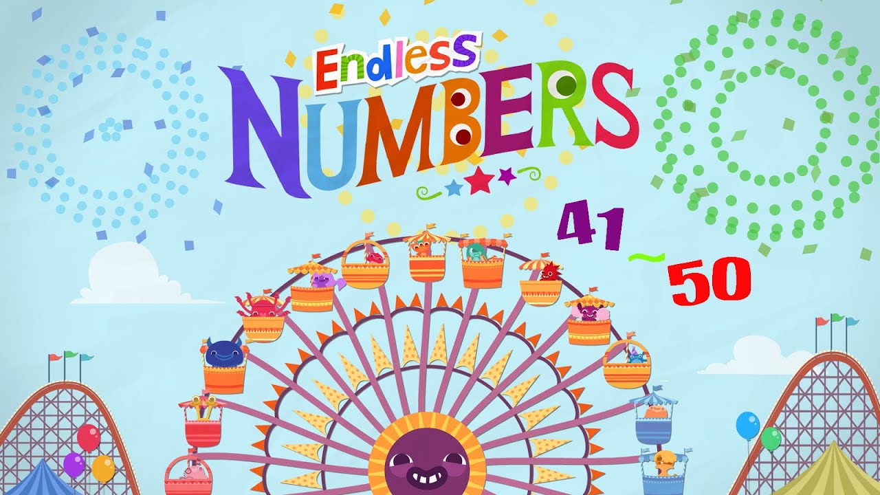 Endless Numbers | 41-50 - YouTube