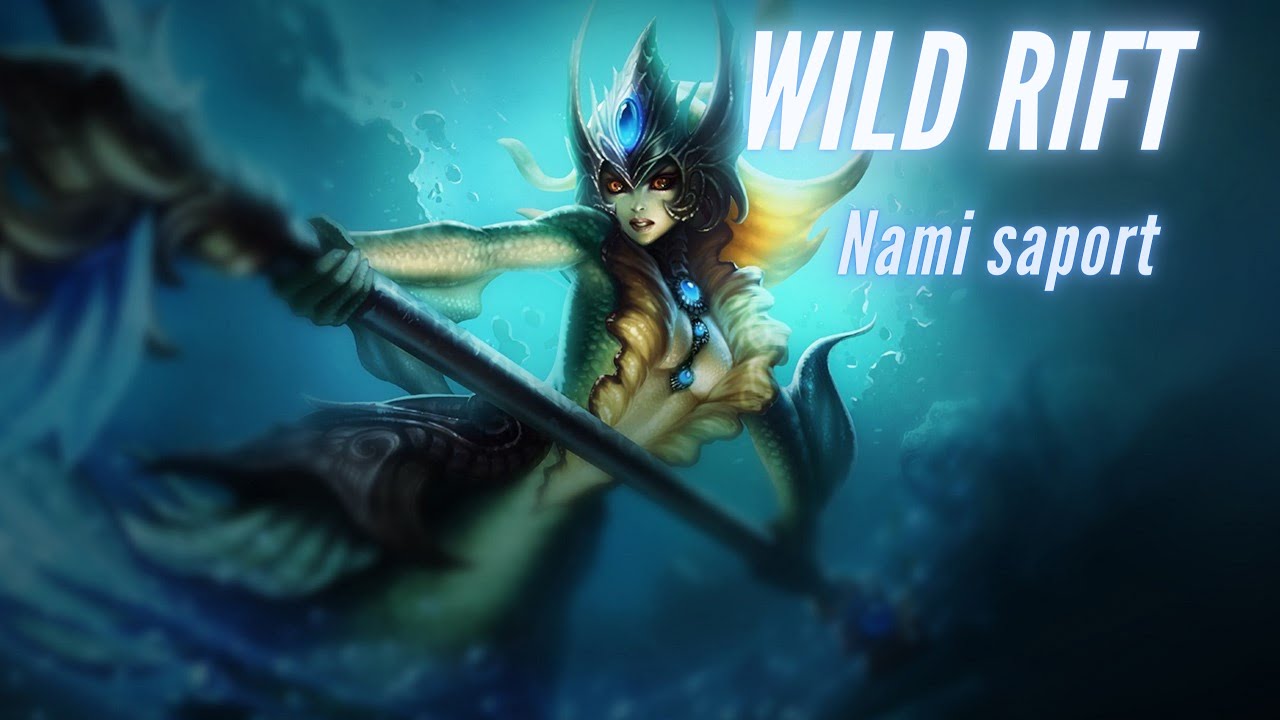 Wild rift suport nami | double line | gameplay - YouTube