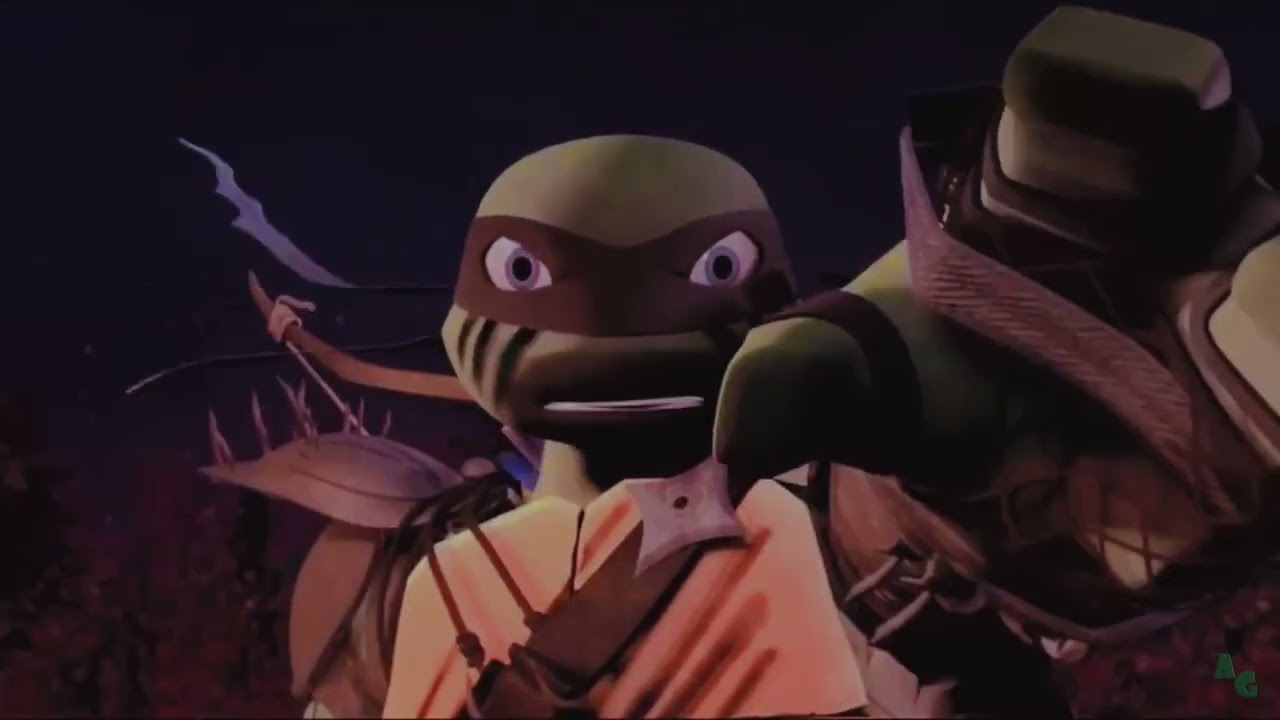 Shredder is finished. 💙💥 (tmnt Leonardo 2012) - YouTube