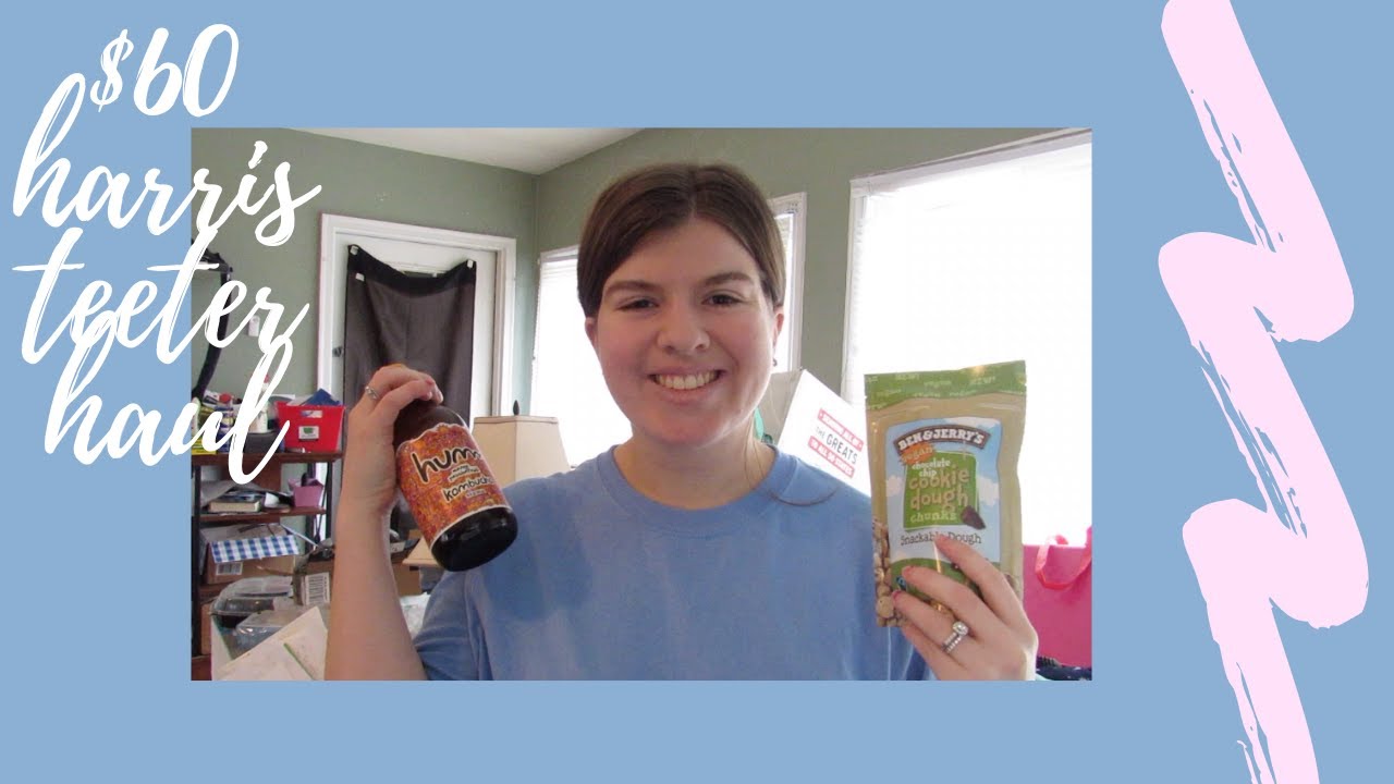 $60 Harris Teeter Haul | Megan Leanne - YouTube