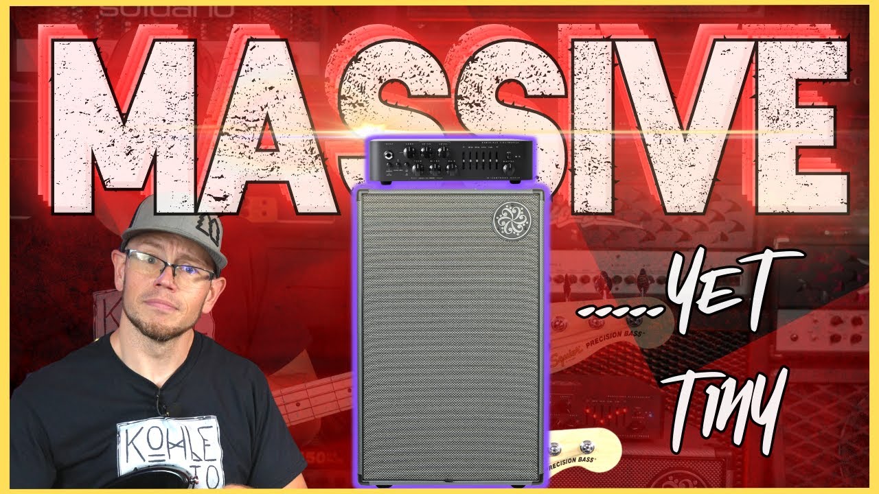 This super light weight bass rig CRUSHES my 300 Watt Tube Bass setup ...