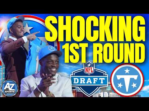 Titans SHOCKING first night of NFL Draft with TWO unexpected first round picks