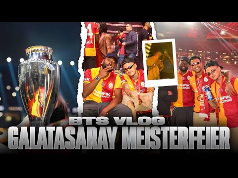ICH WAR AUF DER PRIVATEN MEISTERFEIER VON GALATASARAY! Einlauf mit Ismail Jakobs, Party mit dem Team