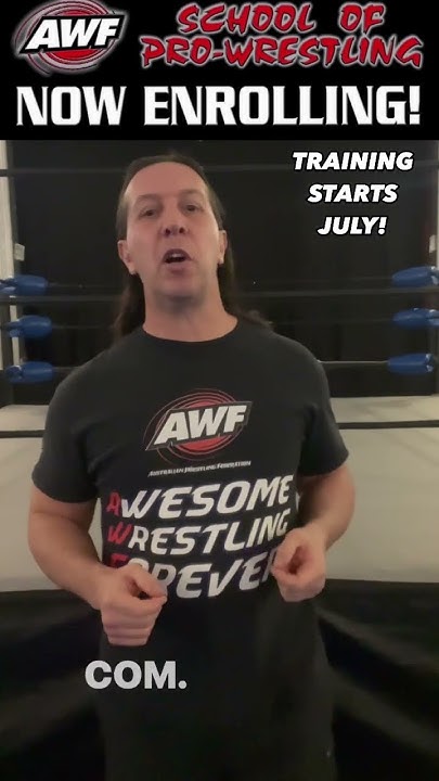 AWF School of Pro-Wrestling New Classes Start July! Email info@awfrestling.com.au to join! - YouTube